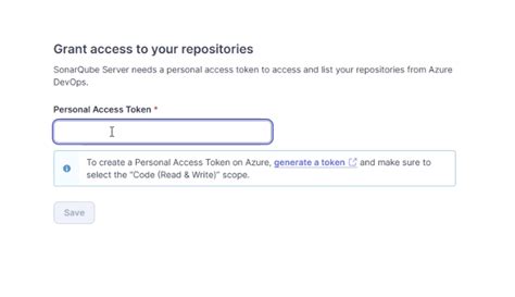 Importing Azure Devops Repositories Sonarqube Server Documentation