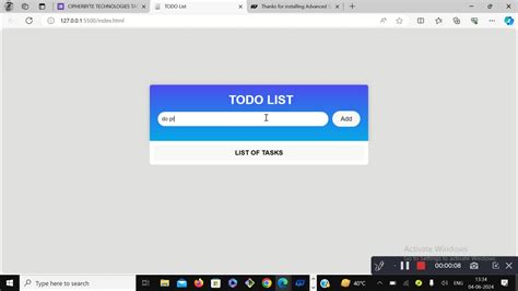 Pranjal Saraswat On Linkedin Internship Projectshowcase Webdevelopment Cipherbytetechnologies