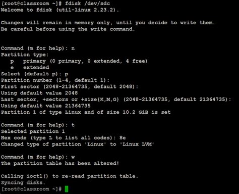 Linux Creating Lvm Structure To Spread Over Multiple Nodes Your