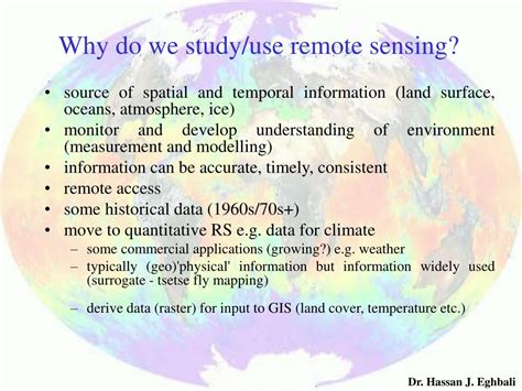 PPT Introduction To Remote Sensing PowerPoint Presentation Free Download ID 4137634