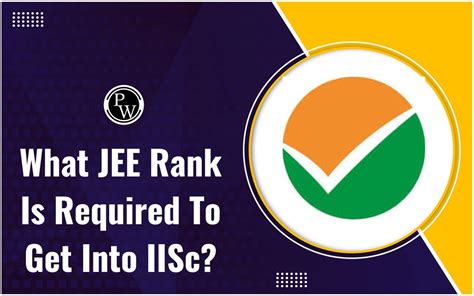 What Jee Rank Is Required To Get Into Iisc Check Past Years Iisc Jee Rank For Btech And Bsc