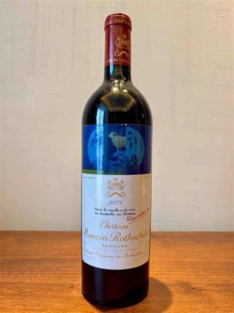 木桐酒庄2008年 五大之一高分拍卖 酒虫网