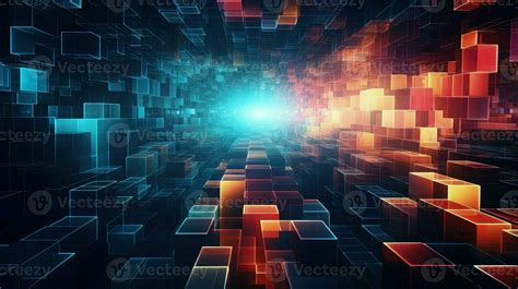 science dimensional exploration abstract ai generated 29110456 stock