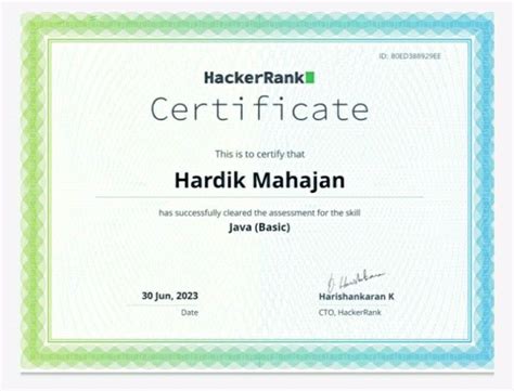 Hardik Mahajan On Linkedin Java Programming Javabasic