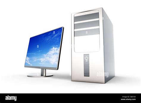 A Desktop PC System Stock Photo Alamy