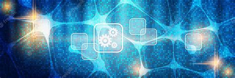 Premium Vector Neural Network Computing Vector Concept Illustration