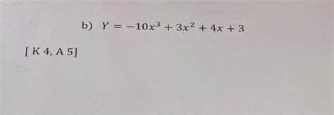 Solved Use The Algorithm For Curve Sketching To Sketch The