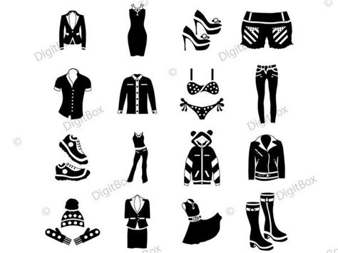 وکتور مجموعه آیکون های حمل و نقل دیجیت باکس Digitbox