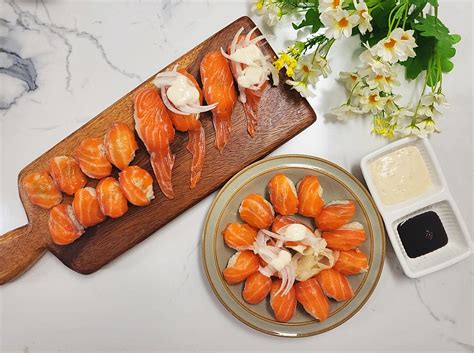 생연어를 이용한 연어초밥 만드는법 ~ 연말 홈파티음식으로 추천하는 연어요리