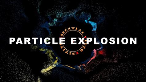 Create Particle Explosion Effect In Davinci Resolve Using Essential Particle Dissolve Template