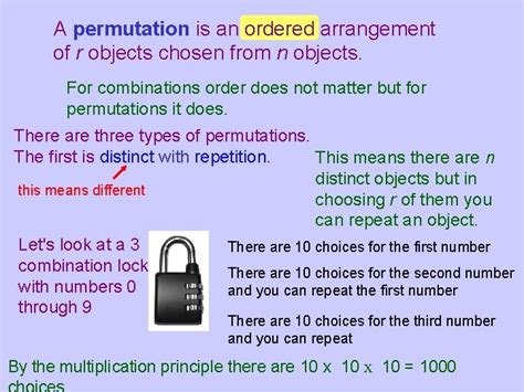 Counting Techniques Permutations And Combinations Computer Science