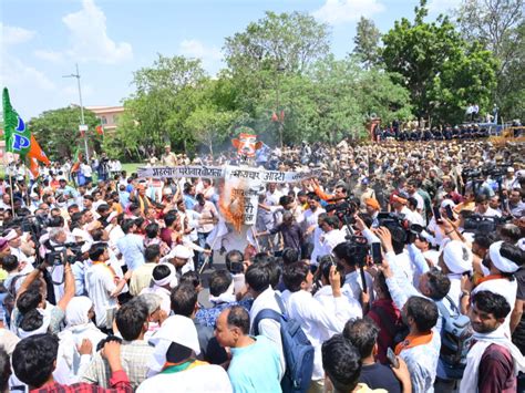 Bjp Will Protest In Every District Of The State On The Lines Of Jaipur