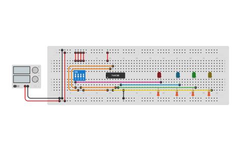 Circuit Design Gray Code To Binary Converter Tinkercad
