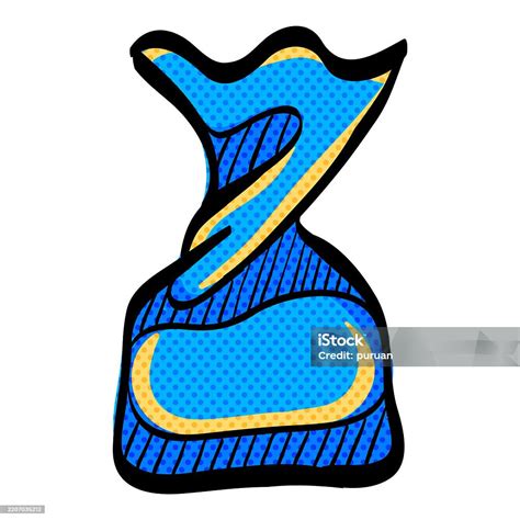 트위스트 캔디 하프 톤 아이콘 손으로 그린 컬러 벡터 일러스트 레이 션 0명에 대한 스톡 벡터 아트 및 기타 이미지 0명 귀여운 나선형 Istock