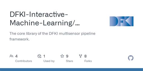 Github Dfki Interactive Machine Learningmultisensor Pipeline The Core Library Of The Dfki