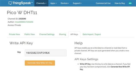 Send Sensor Data To Thingspeak With Raspberry Pi Pico W