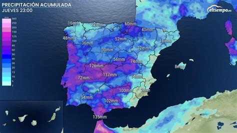 Un Gran Río Atmosférico Apuntando A España La “traca Final” Al Largo