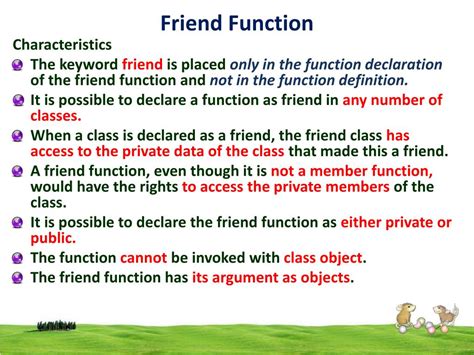 Ppt Friend Function Powerpoint Presentation Free Download Id4867077