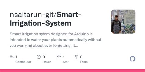 GitHub Nsaitarun Git Smart Irrigation System Smart Irrigation Sytem