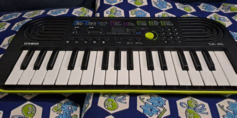 Casio Sa 46 Mini Keyboard Hobbies And Toys Music And Media Music Accessories On Carousell