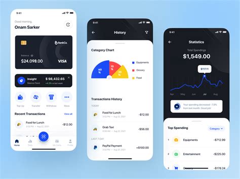 dribbble wallet app ui kit template 523404 484620 png by ajoy sarker🏅