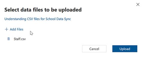 microsoft school data sync