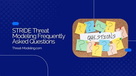 STRIDE Threat Modeling Frequently Asked Questions And Answers FAQs Threat Modeling Com