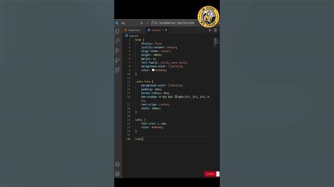 Date Time Html Html Css Js Youtube