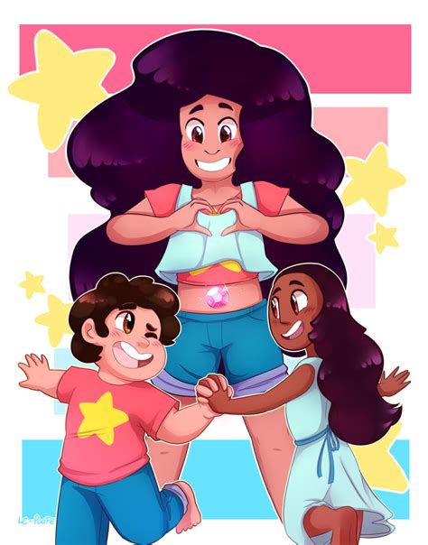 Stevonnie Connie Maheswaran Steven Su Su Art Su Персонажи Steven Universe