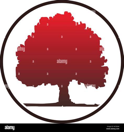 Tree Logo Design Template Vector Stock Vector Image Art Alamy