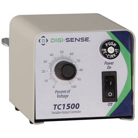 Digi Sense® Benchtop Variable Voltage Output Controller Cole Parmer Utility Controllers