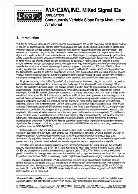 Cvsd1542932pdf Datasheet Download Ic On Line