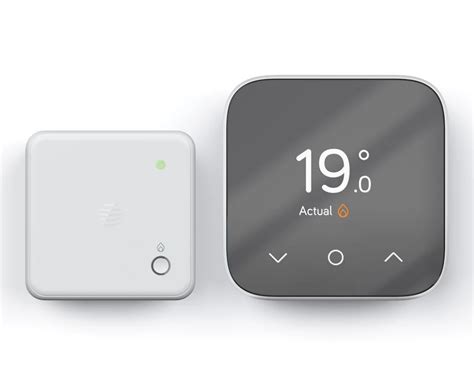 Hive Mini Wireless Heating Smart Thermostat Hubless White Grey Screwfix