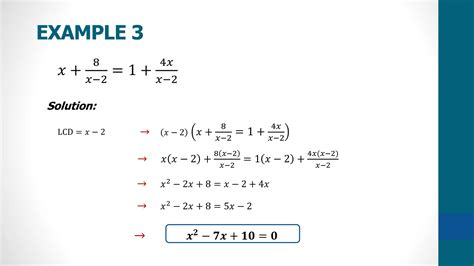 5 Solving Quadratic Equations And Rational Algebraic Equations Pptx