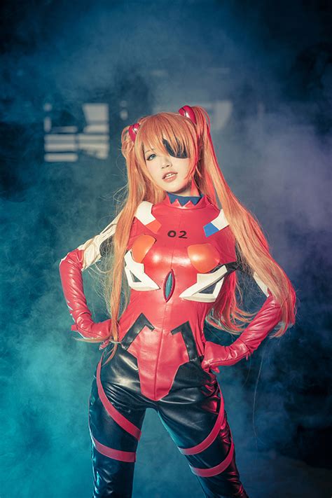 Asuka Langley Cosplay Eye Burns In Plugsuit And Underwear Pin Beautiful Pictures