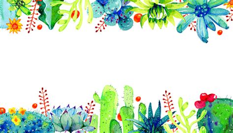 서로 다른 선인장를 사용 하 여 상단과 하단에 다 육 식물 사각형 프레임 수채화 손으로 그린 색상 스케치 그림 개체 그룹에 대한 스톡 벡터 아트 및 기타 이미지 Istock