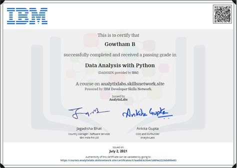 Gowtham B On Linkedin Ibmdatascience Dataanalysis Numpy Pandas Scikitlearn