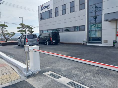 천안시 주디하이텍 리모콘방식 주차차단기 설치 Projectgallery