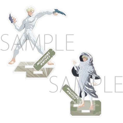 Trigun Stampede Millions Knives Acrylic Stand Tokyo Otaku Mode Tom