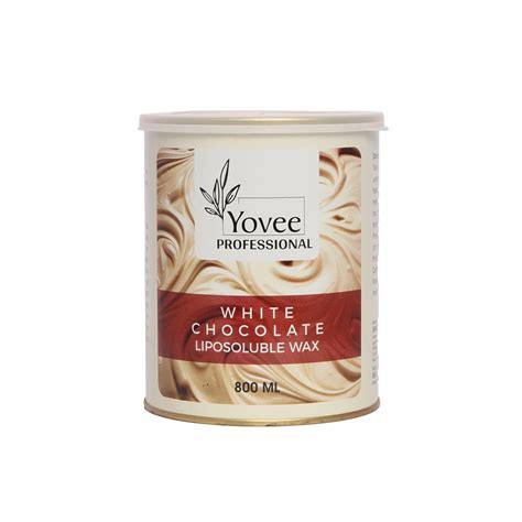 Yovee Professional White chocolate liposoluble Wax(800ml) : Amazon.in ...