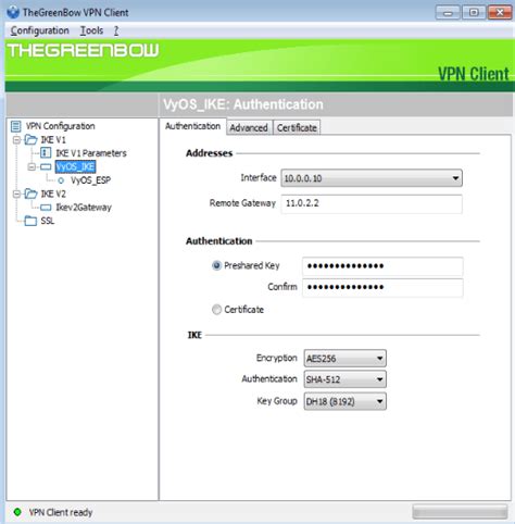 Use Thegreenbow Vpn Client To Connect With Vyos Brezulars Blog