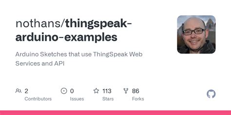Github Nothans Thingspeak Arduino Examples Arduino Sketches That Use