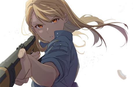 Riza Hawkeye Fullmetal Alchemist Drawn By Takahasukaoru Danbooru