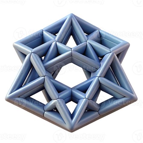 Exquisite Ethereal Traditional Geometric Pattern Of Interlocking Triangles Clean Lines Flat