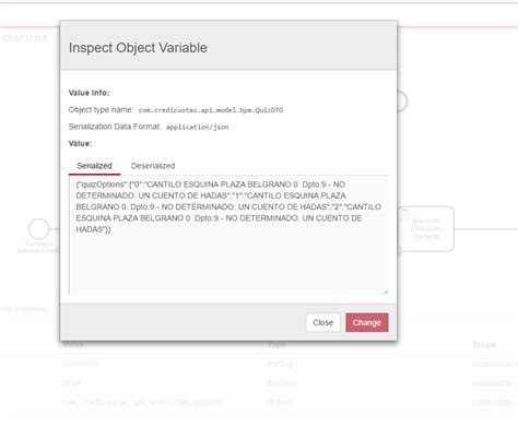SPIN JACKSON JSON 01007 Error Getting Process Variables Discussion
