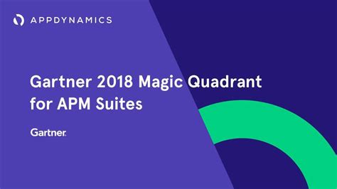 Appdynamics On Linkedin Gartner Magic Quadrant For Apm Suites I Blog I Appdynamics