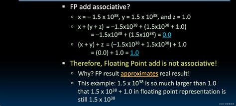 浮点数（floating Point）介绍 Csdn博客