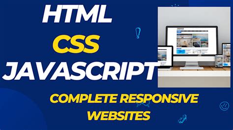create a responsive and user friendly frontend using html css and