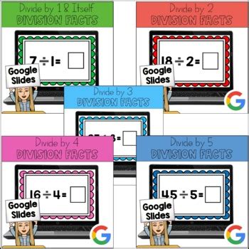 Division GOOGLE SLIDES Bundle Digital Learning By Let S Talk Teaching