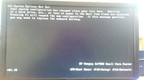 Boot Error Hp Support Community 6775957